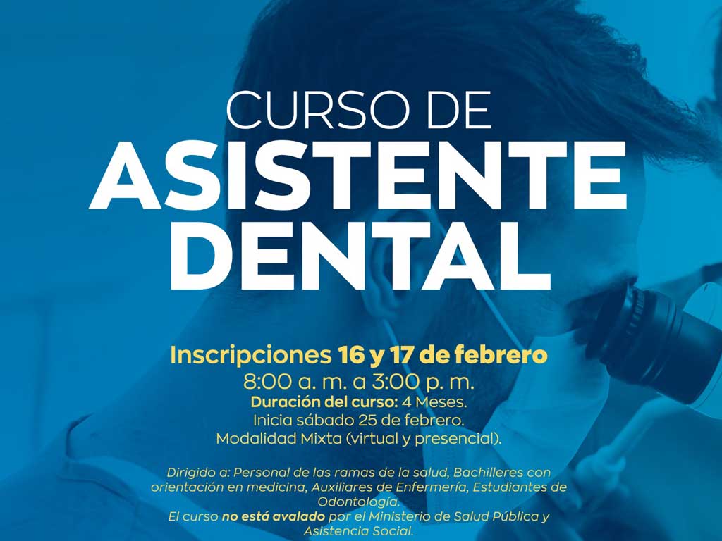 Curso de Asistente Dental - Municipalidad de Villa Nueva