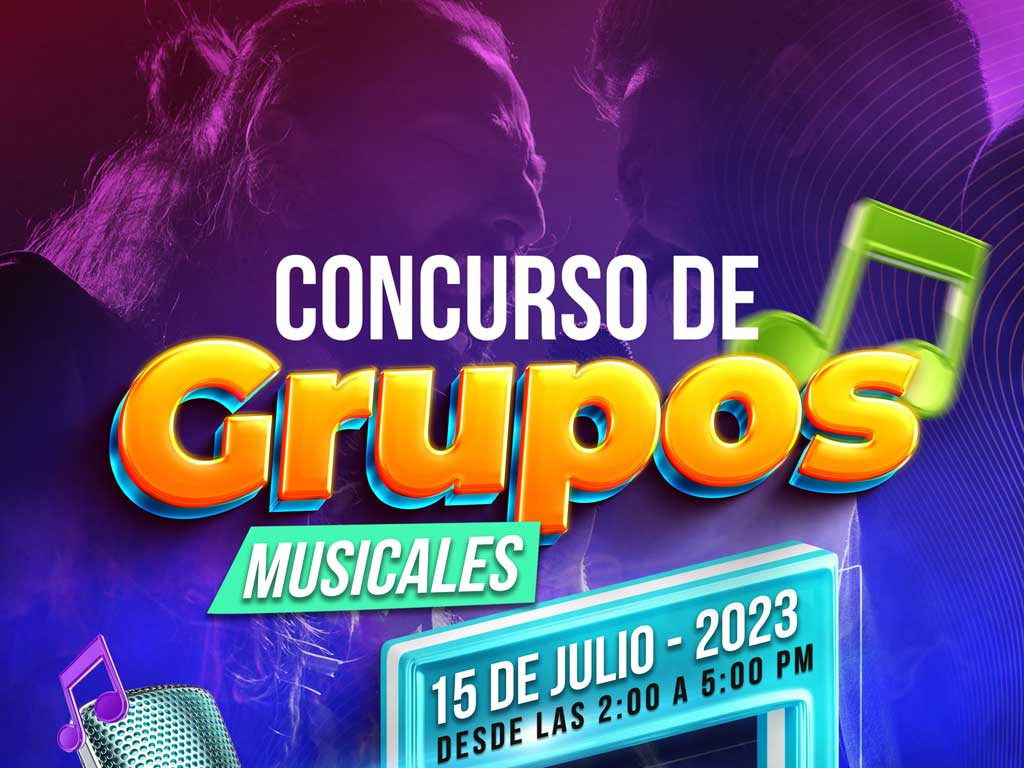Concurso de grupos musicales - Municipalidad de Villa Nueva